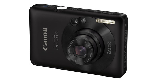 Canon IXUS 100 IS Black - Coolblue - Voor 23.59u, morgen in huis