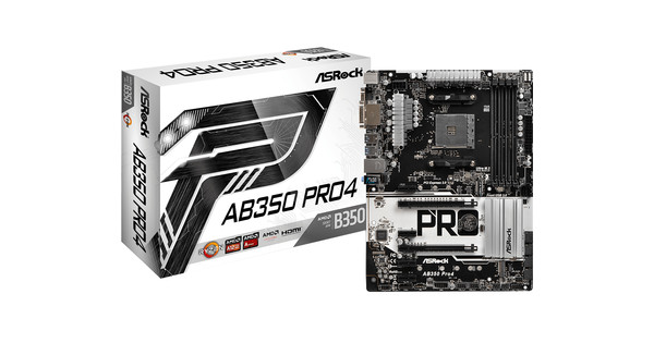Asrock AB350 Pro4 - Coolblue - Voor 23.59u, morgen in huis