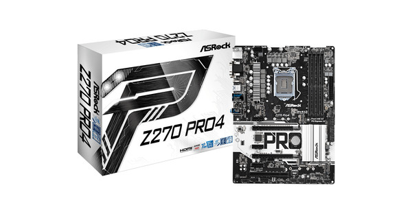 Asrock Z270 PRO4 - Coolblue - Voor 23.59u, morgen in huis