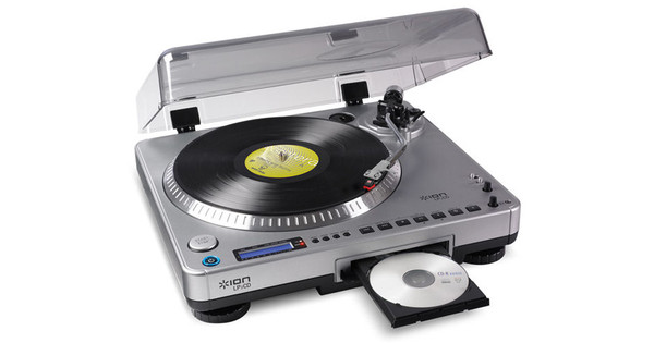Ion USB Platenspeler met CD-Recorder - Coolblue - Voor 23.59u, morgen ...