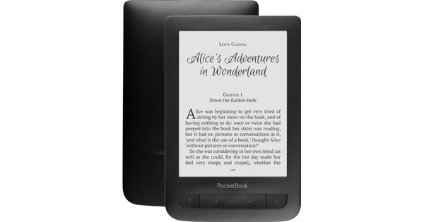 PocketBook Basic Touch 2 Zwart - Coolblue - Voor 23.59u, morgen in huis