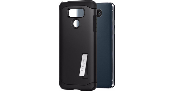 Spigen Slim Armor LG G6 Back Cover Zwart - Coolblue - Voor 23.59u ...