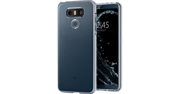 Spigen Liquid Crystal LG G6 Back Cover Transparant - Coolblue - Voor 23 ...