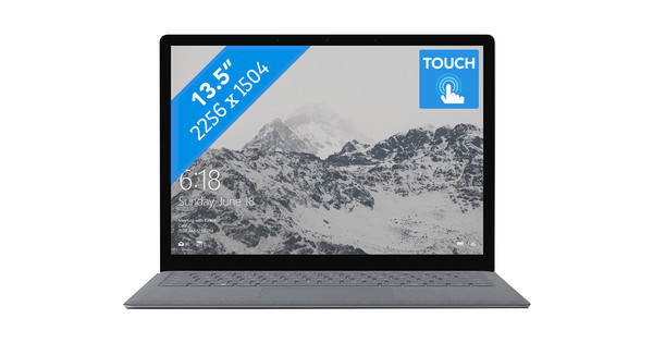 Microsoft Surface Laptop - i5 - 8 GB - 128 GB Platinum - Coolblue ...