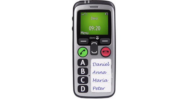 Doro Secure 580 IUP Zilver - Coolblue - Voor 23.59u, morgen in huis