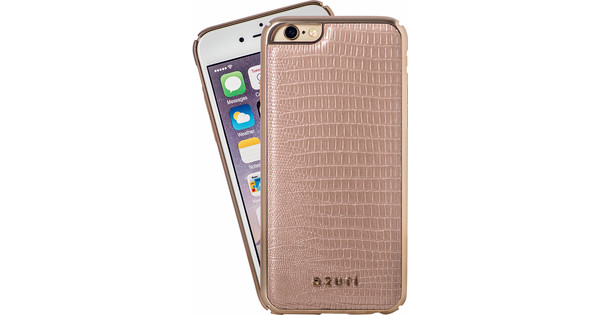 Azuri Elegant Wild Apple iPhone 6/6S Back Cover Beige - Coolblue - Voor ...