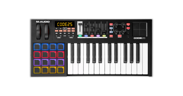 M-Audio Code 25 Zwart - Coolblue - Voor 23.59u, morgen in huis