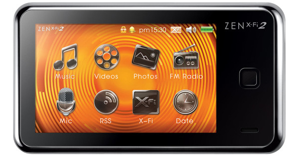 Creative Zen X-Fi 2 Touch 8 GB - Coolblue - Voor 23.59u, morgen in huis