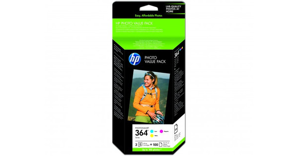HP 364 Tri-colour Ink Cartridge (3-kleuren) + Fotopapier - Coolblue ...
