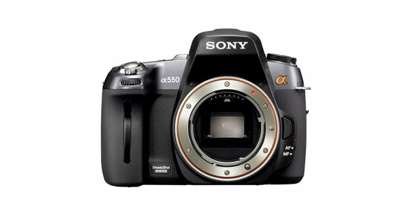 Sony Alpha 550 Body - Coolblue - Voor 23.59u, morgen in huis