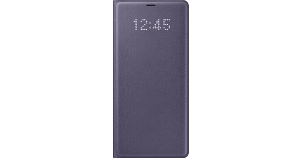 Samsung Galaxy Note 8 LED View Cover Grijs - Coolblue - Voor 23.59u ...