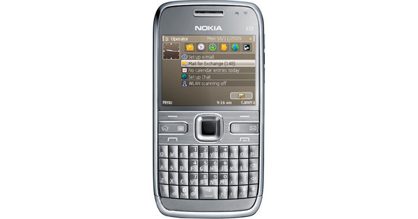 Nokia E72 Metal Grey QWERTY - Mobiele telefoons - Coolblue