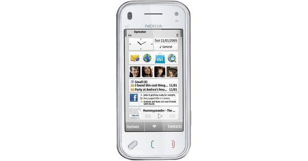 Nokia N97 Mini White QWERTY - Coolblue - Voor 23.59u, morgen in huis