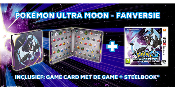 Pokemon Ultra Moon Steelcase Edition 3DS - Coolblue - Voor 23.59u ...
