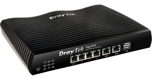 DrayTek Vigor 2926 - Coolblue - Voor 23.59u, morgen in huis
