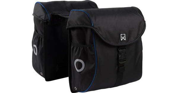 Willex Dubbele Bagagetas 300 Zwart/Blauw - Coolblue - Voor 23.59u ...