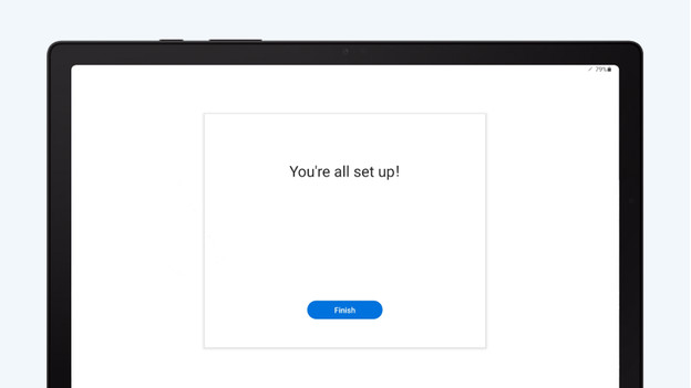 How do you set up a Samsung tablet? - Coolblue - anything for a smile