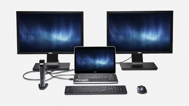 Laptop Monitor Station