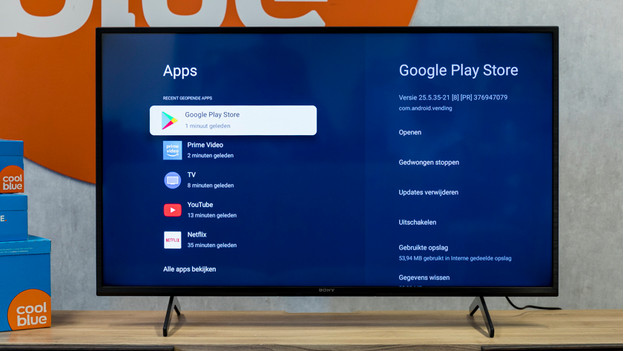 Hoe stel je de apps van jouw Sony smart tv in? - Coolblue - alles voor ...