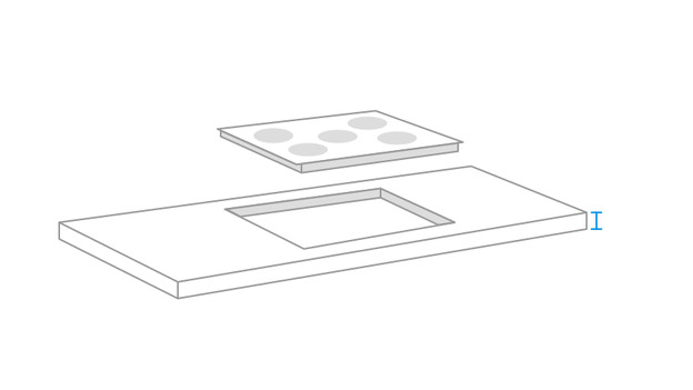 How do you measure the cutout dimensions for my built-in cooktop ...