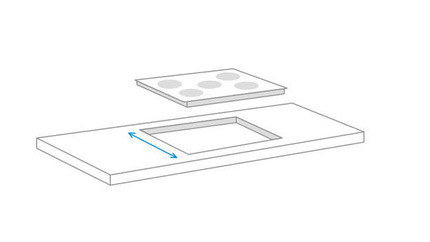 How do you measure the cutout dimensions for my built-in cooktop ...