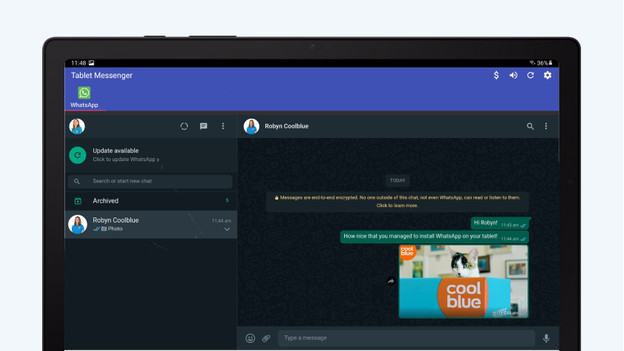 How do you install WhatsApp on your Android tablet? - Coolblue ...