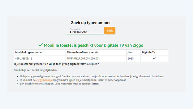 Is my TV suitable for a CI+ card by Ziggo? - Coolblue - anything for a ...