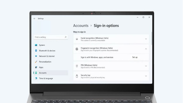 How do you set up the fingerprint sensor on your Windows laptop ...