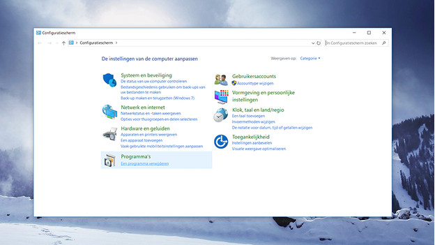 How do I delete a program in Windows 10? - Coolblue - anything for a smile