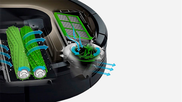 The working method of a robot vacuum - Coolblue - anything for a smile