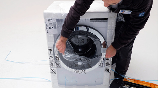 How do you remove polystyrene from your Beko washing machine ...