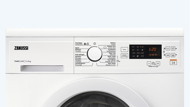 The most common failures of Zanussi washing machines - Coolblue - anything for a smile