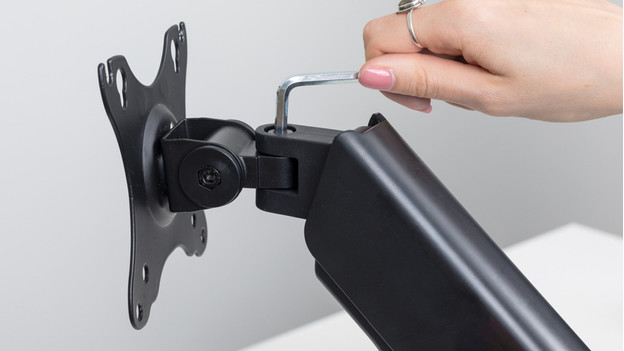 Hoe installeer je jouw BlueBuilt Monitorarm Mechanische Veer voor 2 ...