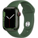Apple Watch Series 7 4G 41mm Groen Aluminium Groene Sportband ...