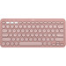 Logitech Pebble Keyboard 2 - K380s Rose Qwerty - Coolblue - Voor 23.59u ...