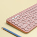 Logitech Pebble Keyboard 2 - K380s Rose Qwerty - Coolblue - Voor 23.59u ...