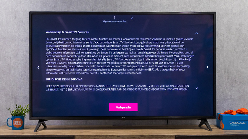 How do you set up your LG television? - Coolblue - anything for a smile