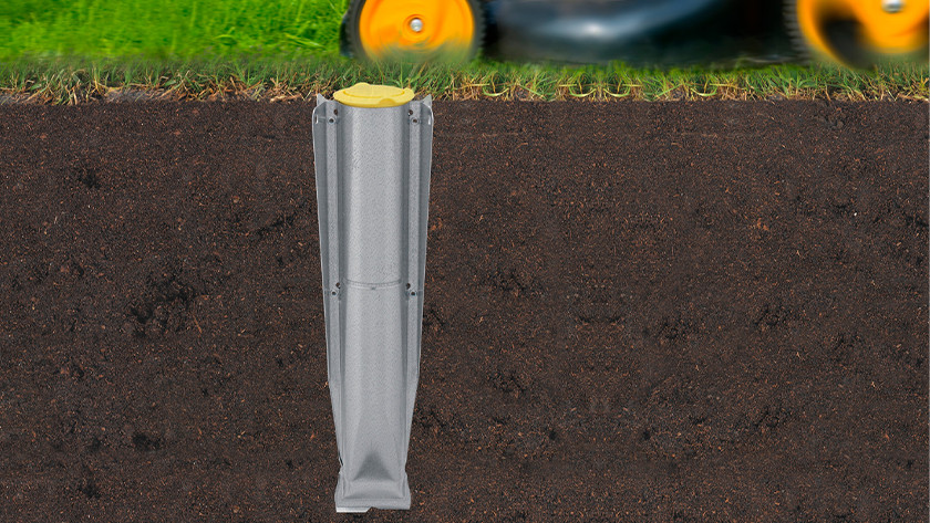 Hoe moet je een grondanker droogmolen plaatsen? - Coolblue - alles voor ...