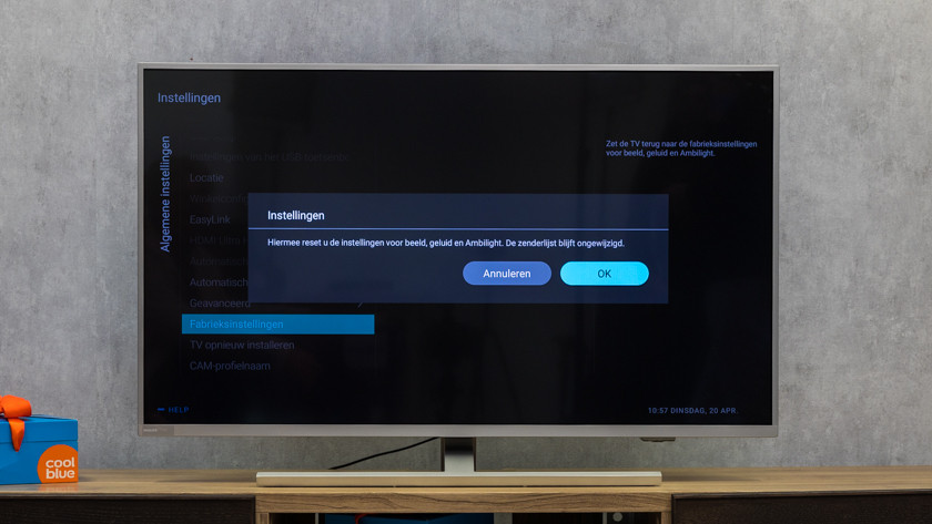 How do I reset my Philips television to factory settings? - Coolblue ...