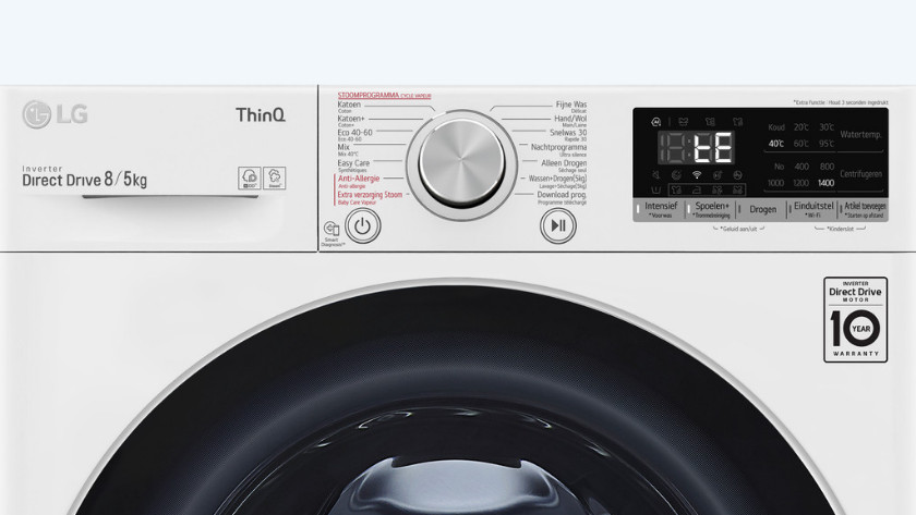 The most common errors of LG washer dryer combinations - Coolblue ...