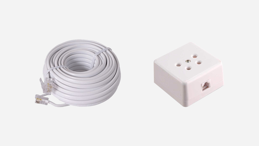 Hoe sluit ik mijn vaste telefoon aan? - Coolblue - alles voor een glimlach