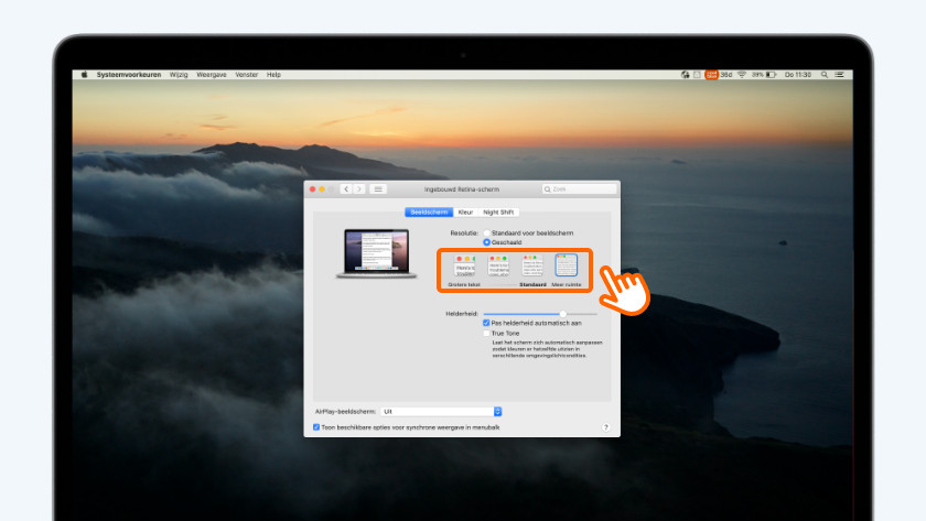 How do you adjust the resolution of your screen in macOS? - Coolblue ...