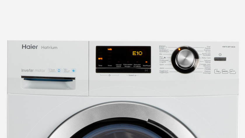 Everything on washing machine errors - Coolblue - anything for a smile