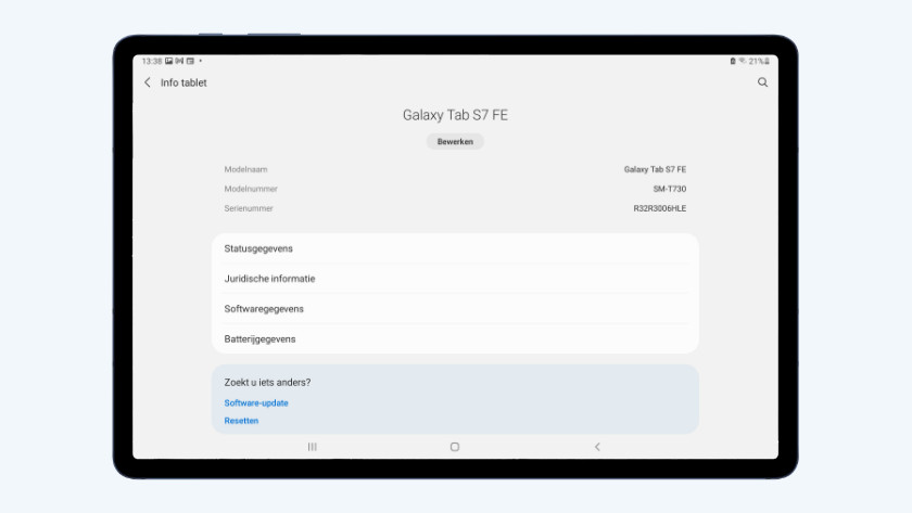 Which Samsung tablet do you have? - Coolblue - anything for a smile