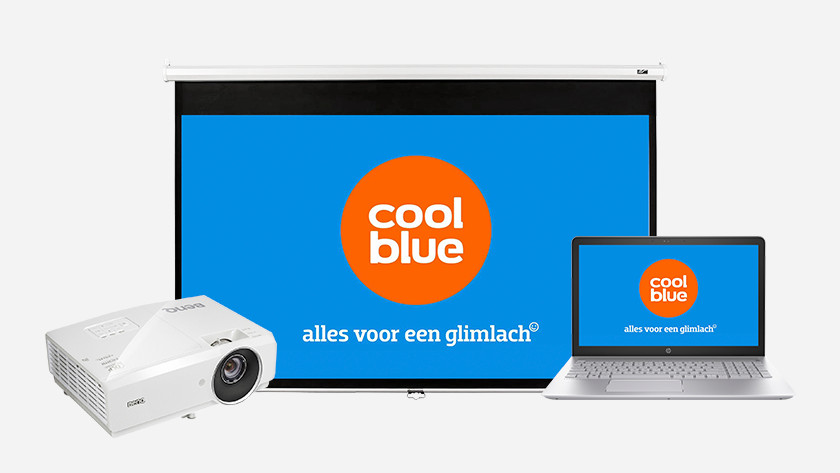 Hoe sluit ik mijn beamer aan? - Coolblue - alles voor een glimlach