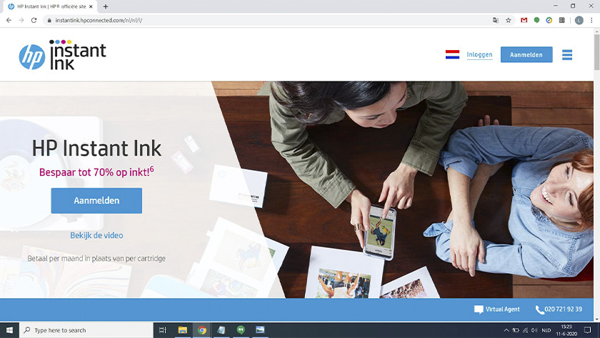How do you register your HP printer for HP Instant Ink? - Coolblue ...