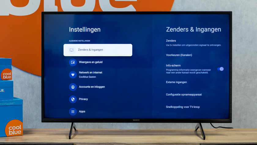 How do you adjust the image settings on your Sony TV? - Coolblue ...