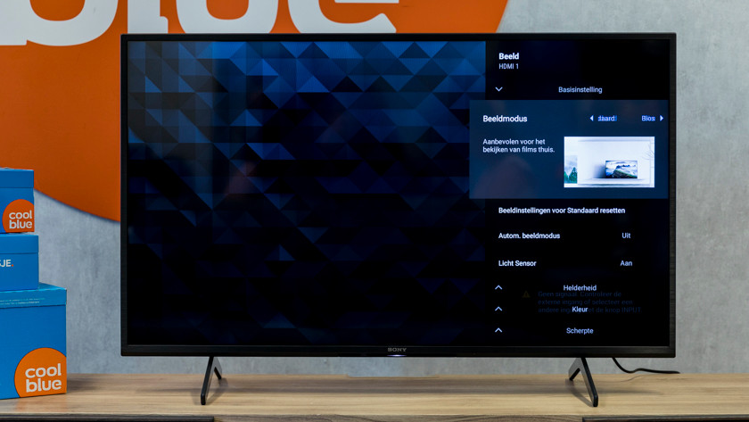 How do you adjust the image settings on your Sony TV? - Coolblue ...