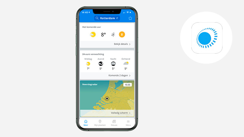 De 5 beste weer apps voor iOS - Coolblue - alles voor een glimlach