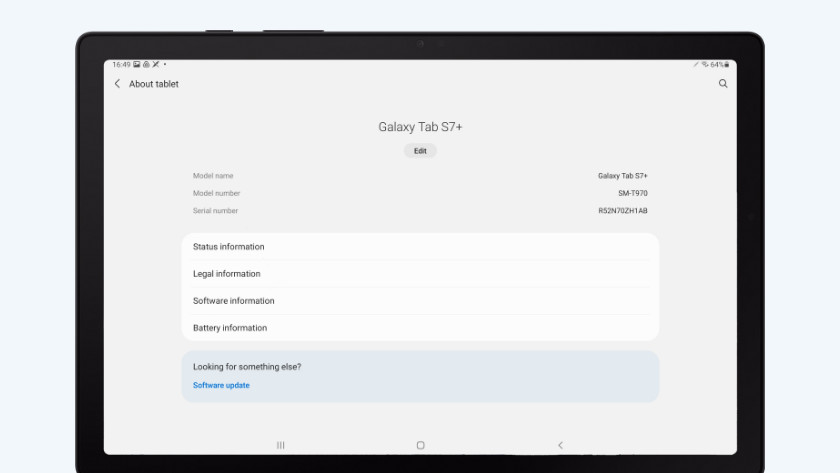 Which Samsung tablet do you have? - Coolblue - anything for a smile